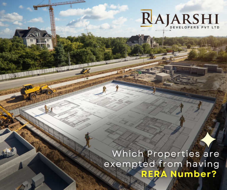 Which Properties are exempted from having RERA number? and Why ...